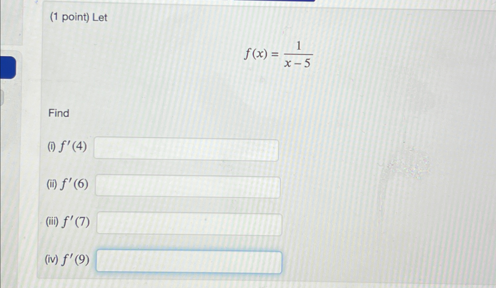 Solved (1 ﻿point) | Chegg.com