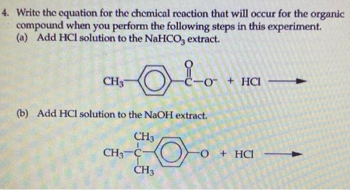 Solved 4. Write the equation for the chemical reaction that | Chegg.com