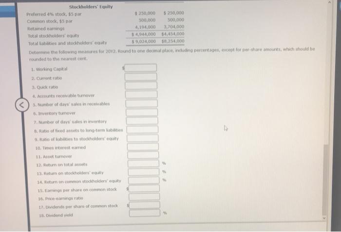 Solved Measures of liquidity, solvency, and profitability | Chegg.com