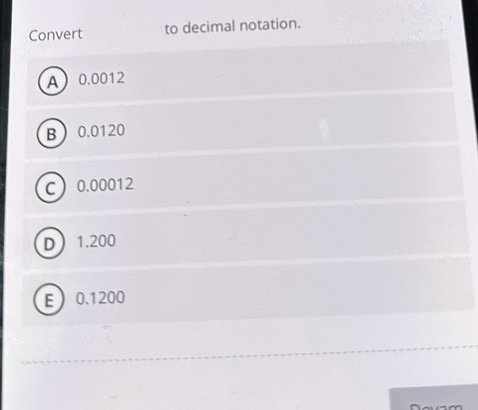 Solved Convertto decimal | Chegg.com