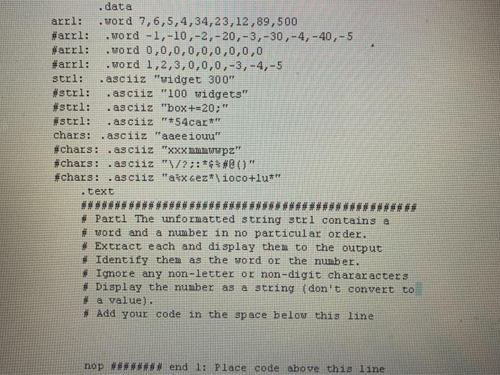 Solved Mips If Statement Ans Loops One Of Each Array