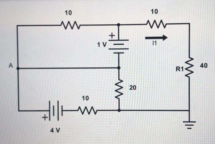 Solved Calculate the current I1, the potential difference | Chegg.com