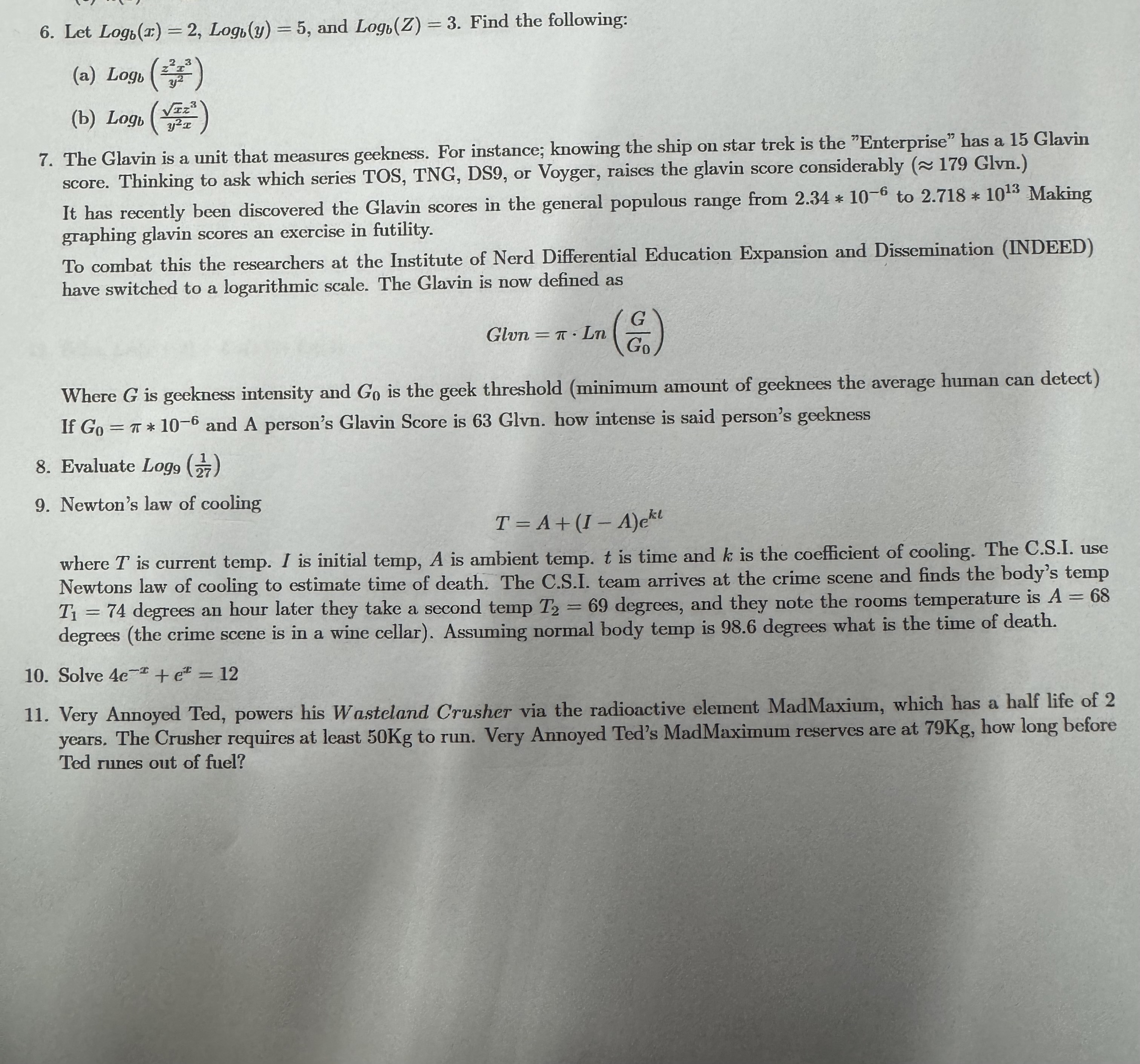 Solved Let logb(x)=2,logb(y)=5, ﻿and logb(Z)=3. ﻿Find the | Chegg.com