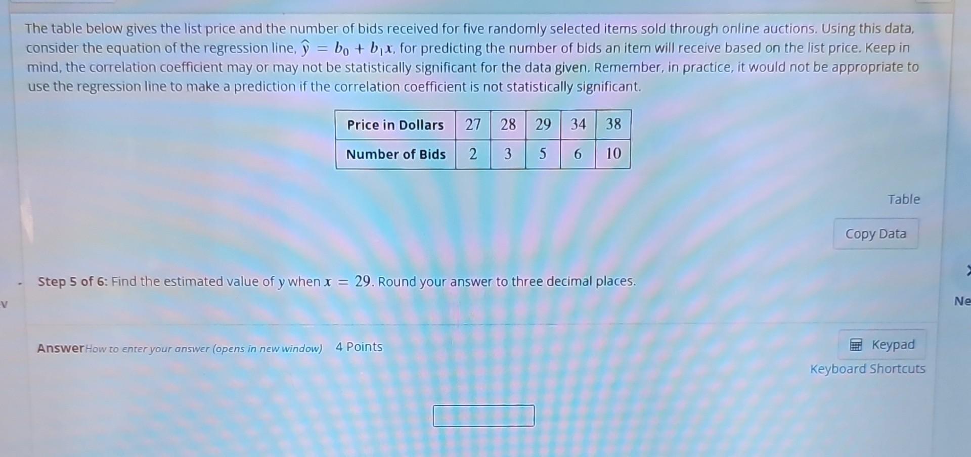 Solved The table below gives the list price and the number | Chegg.com