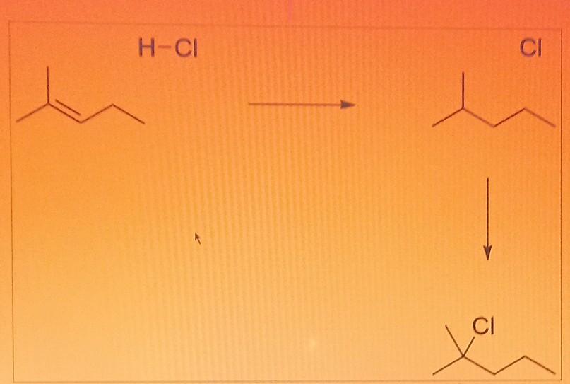 Solved show the mechanism arrows for the hydrochlorination | Chegg.com