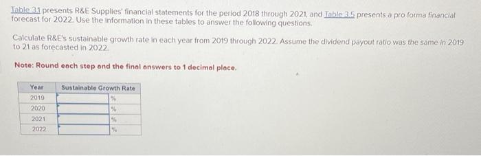 Solved please explain using the tables provided. | Chegg.com