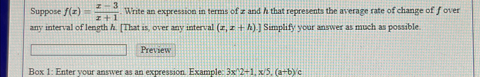 Solved Suppose f(x)=x-3x+1. ﻿Write an expression in terms of | Chegg.com
