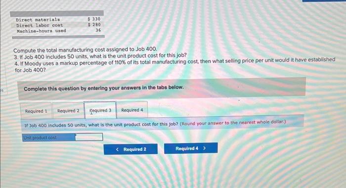 Solved Compute the total manufacturing cost assigned to Job | Chegg.com Solved Compute the total manufacturing cost assigned to Job | Chegg.com