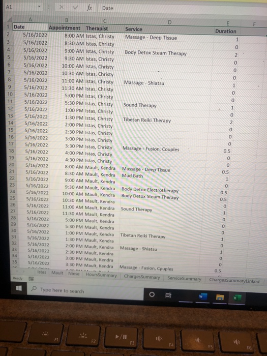 Grader - Instructions Excel 2019 Project | Chegg.com