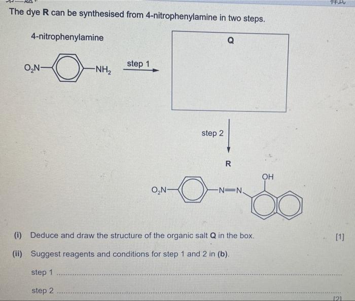Solved (ii) Use the following data to calculate a value for | Chegg.com