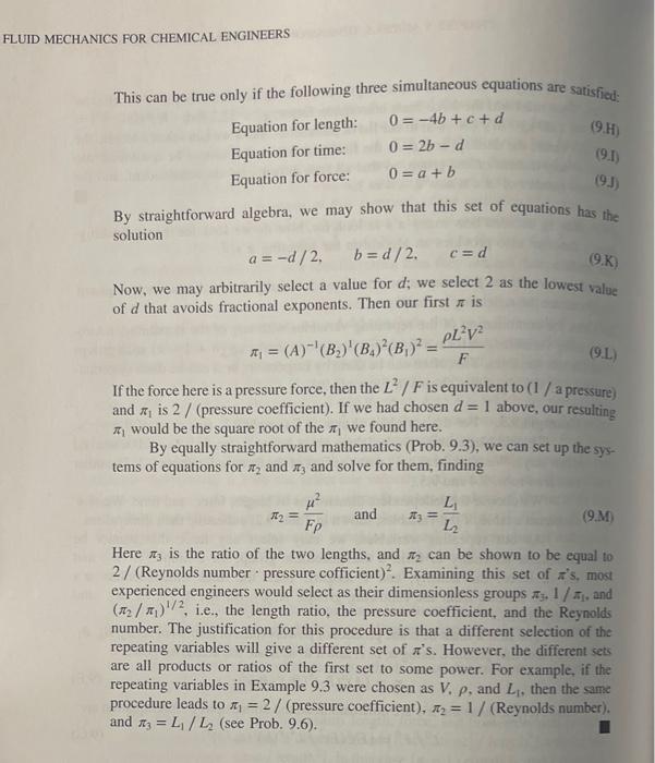 Solved 9.5 Rework Example 9.3 using L, m, t, & F as | Chegg.com