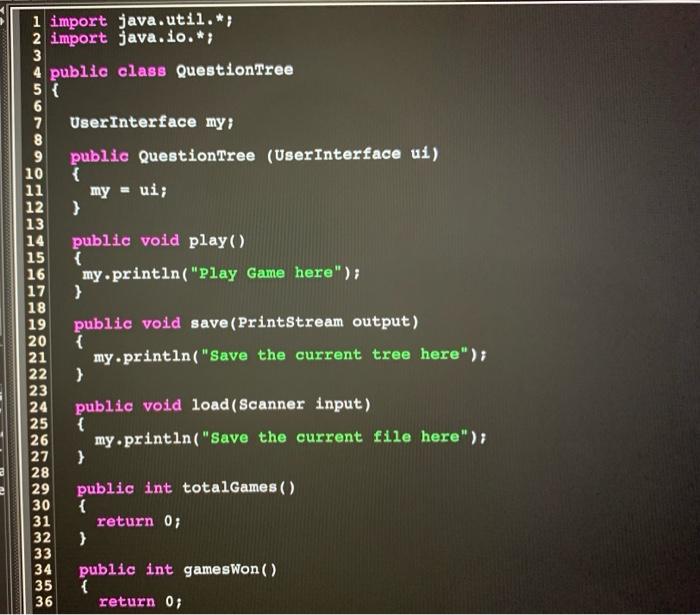 Solved This Program Focuses On Binary Trees And Recursion