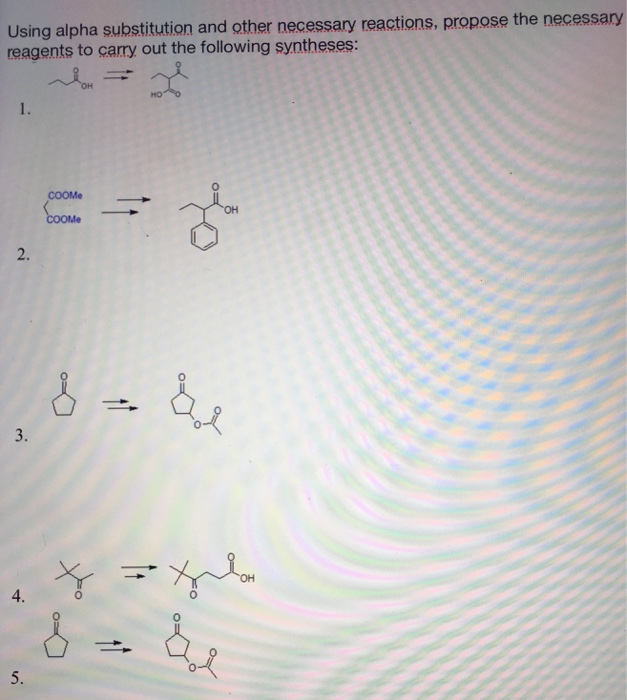 Solved Using alpha substitution and other necessary | Chegg.com