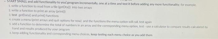 Solved Plan And Code A Menu Driven Well Modularized 0118