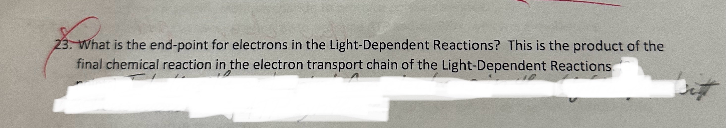 Solved What is the end-point for electrons in the | Chegg.com