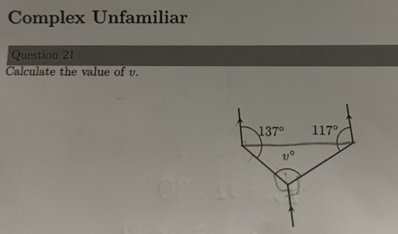 Complex UnfamiliarQuestion 21Calculate the value of | Chegg.com