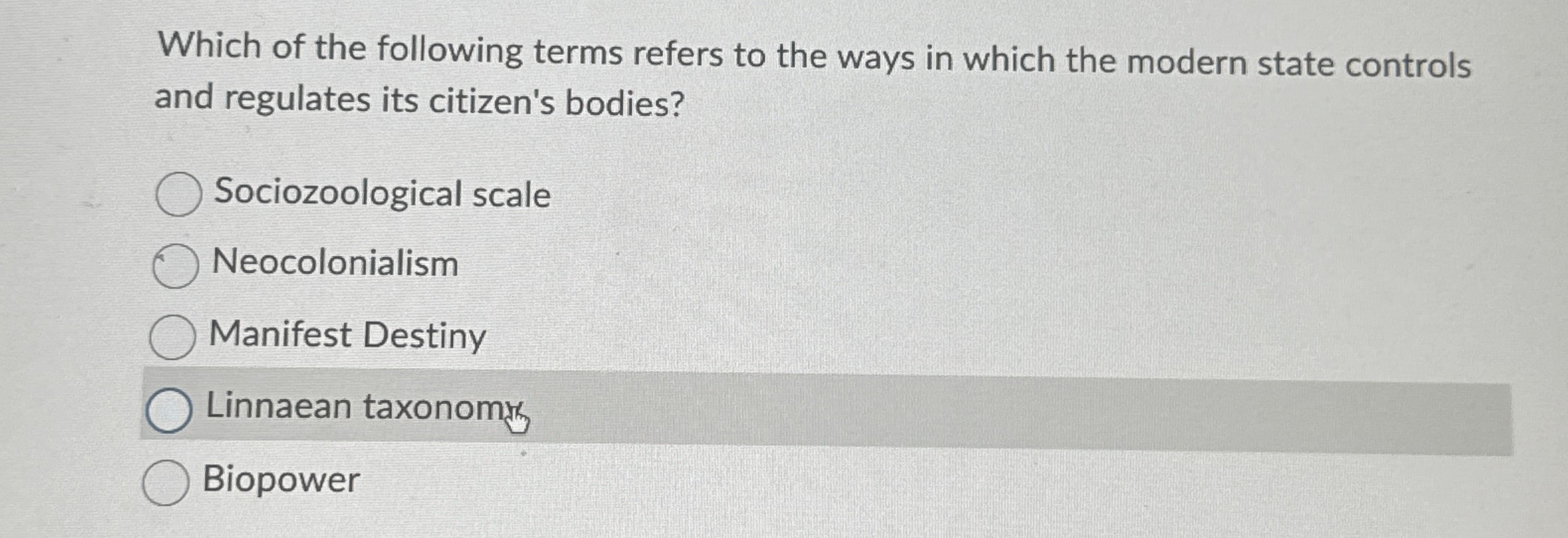 Which of the following terms refers to the ways in | Chegg.com