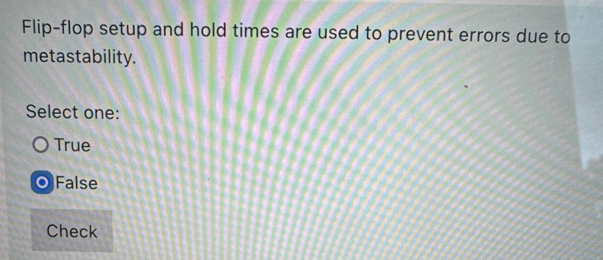 Solved Flip-flop setup and hold times are used to prevent | Chegg.com