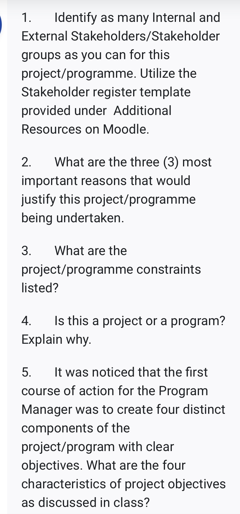 Solved Identify as many Internal and External | Chegg.com