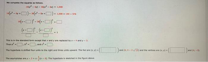 Solved Sketch the conic below and find its foci. | Chegg.com