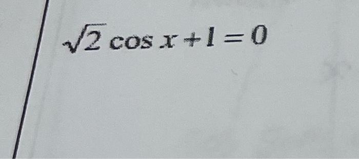 Solved x+1=0 | Chegg.com