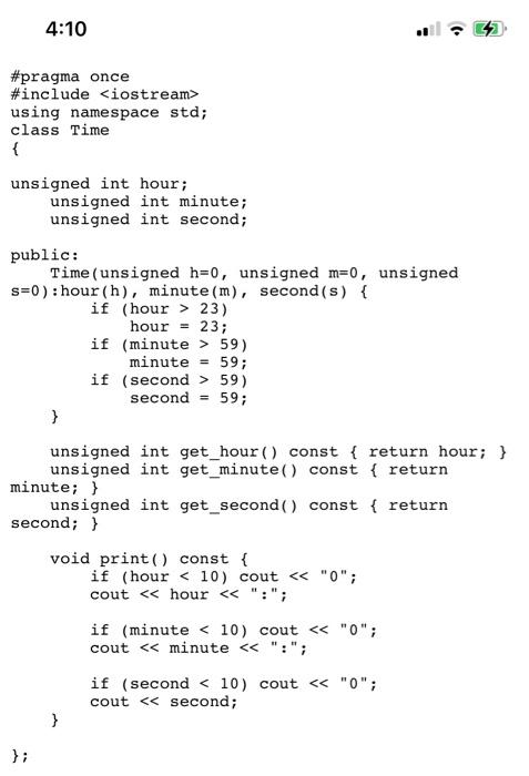 x 1. Employee Class Data members: - Employee_name as | Chegg.com