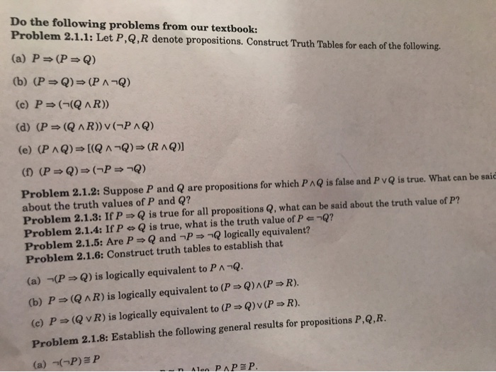 Solved Mathematics 300: Logic and Proof, Spring 2020 Problem | Chegg.com
