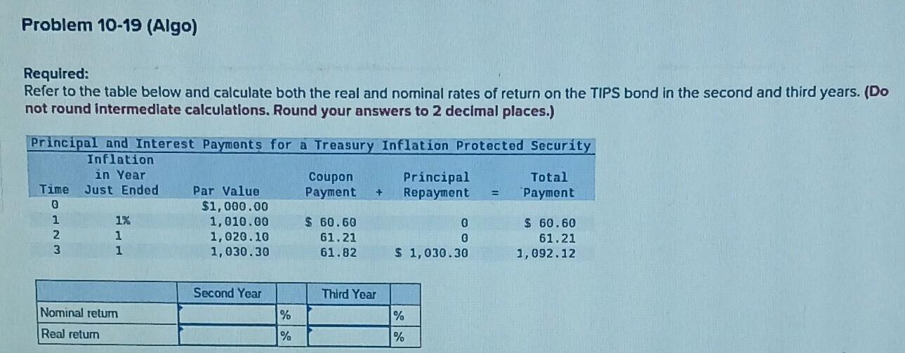 Solved Required: Refer to the table below and calculate both | Chegg.com