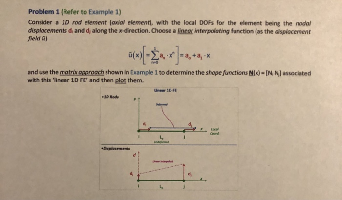 Solved Example 1 (Matrix Approach) An Nth order | Chegg.com