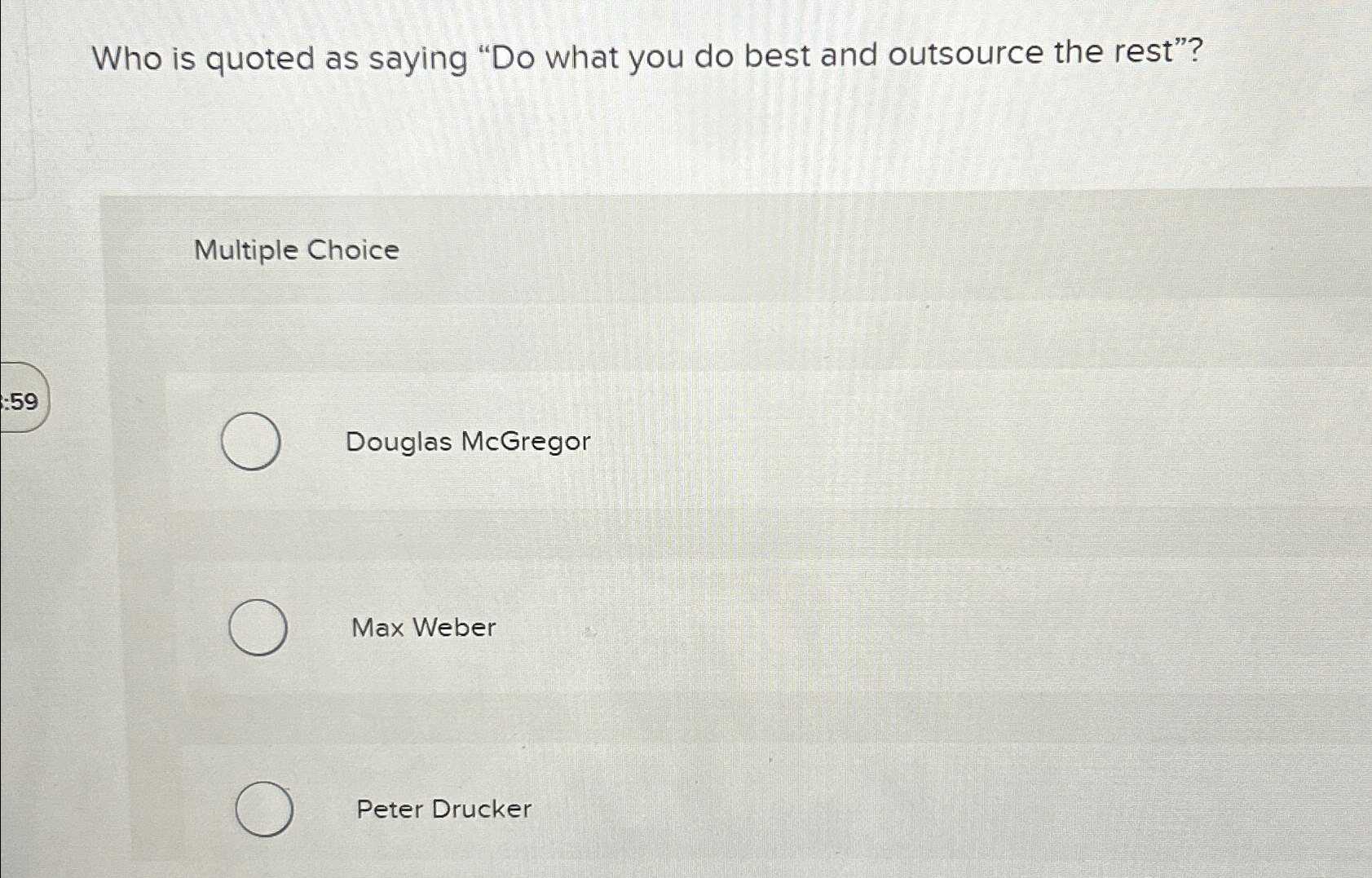 Solved Who is quoted as saying "Do what you do best and | Chegg.com