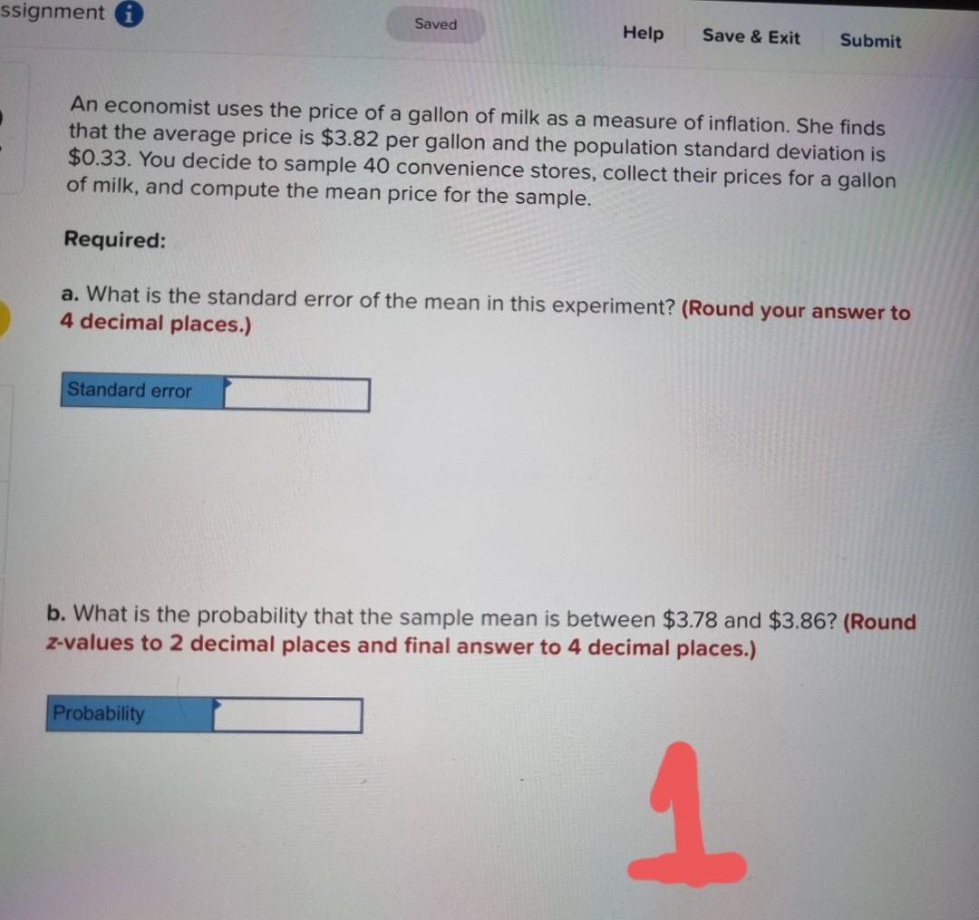 Solved ssignment Saved Help Save & Exit Submit An economist | Chegg.com