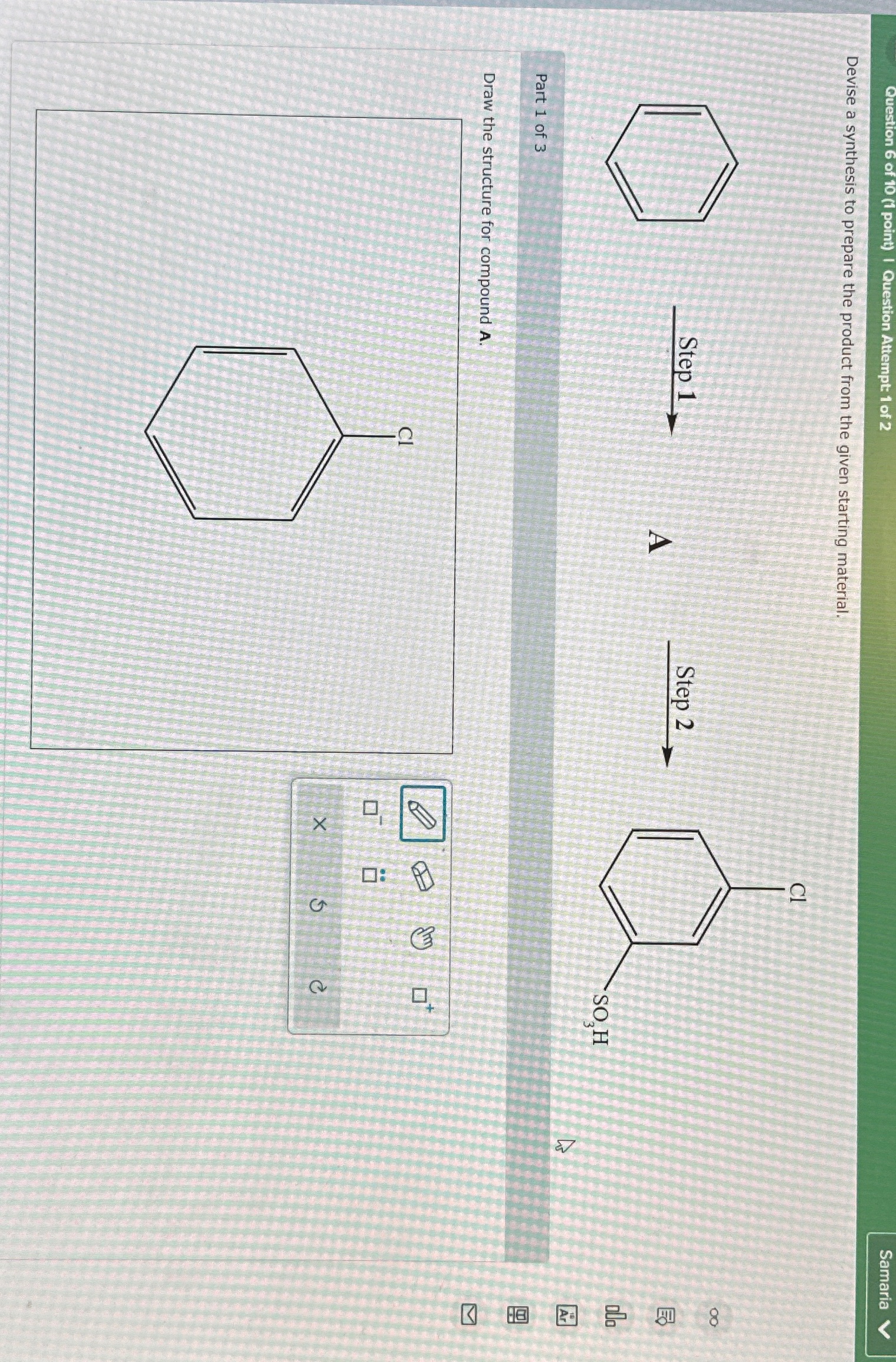 Solved Devise a synthesis to prepare the product from the | Chegg.com