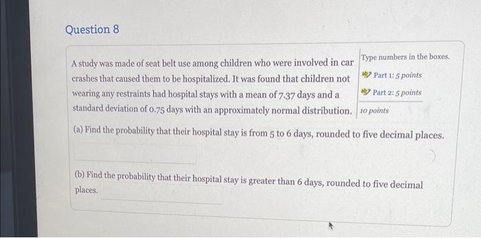 Solved rounded to five decimal places? (b) What is the 42 | Chegg.com