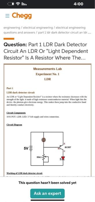 engineering / electrical engineering / electrical | Chegg.com