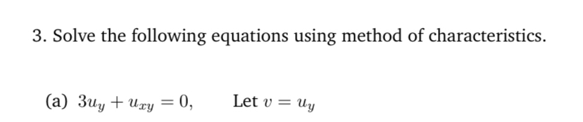 Solved Solve the following equations using method of | Chegg.com