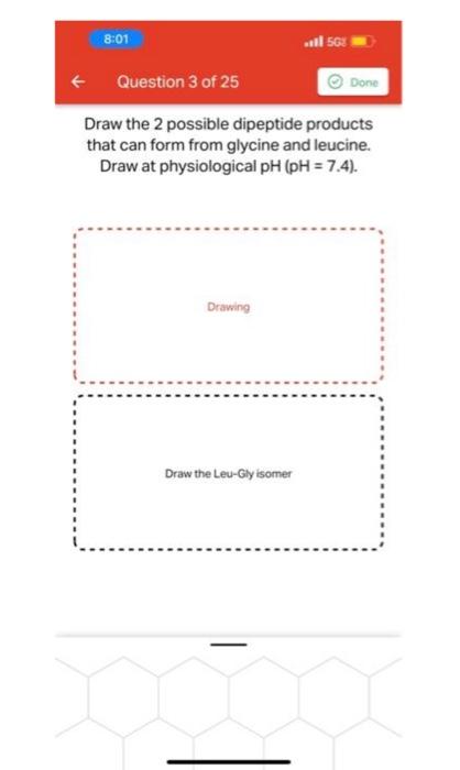 Solved Draw the 2 possible dipeptide products that can form | Chegg.com