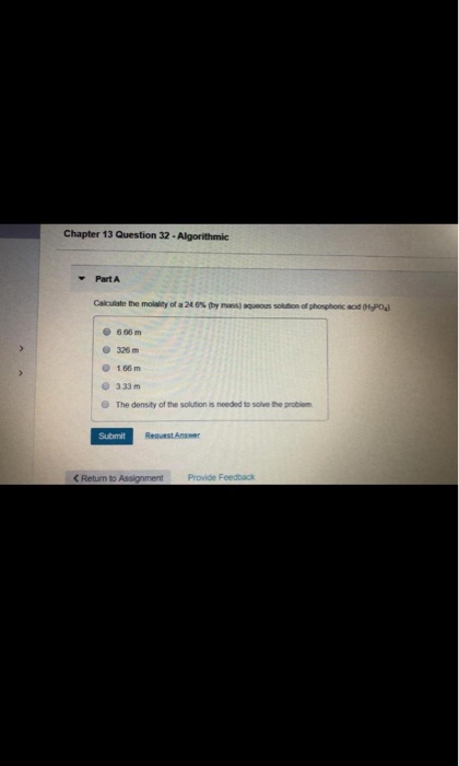 Solved Chapter 13 Question 32 - Algorithmic Part A Calculate | Chegg.com Solved Chapter 13 Question 32 - Algorithmic Part A Calculate | Chegg.com