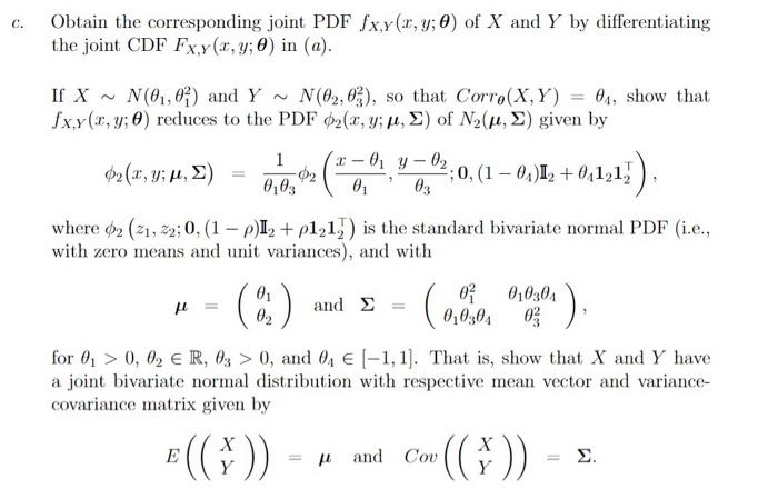 Solved Let X and Y be correlated RVs with joint | Chegg.com