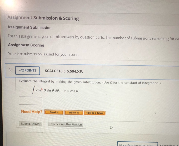 Solved Assignment Submission & Scoring Assignment Submission | Chegg.com