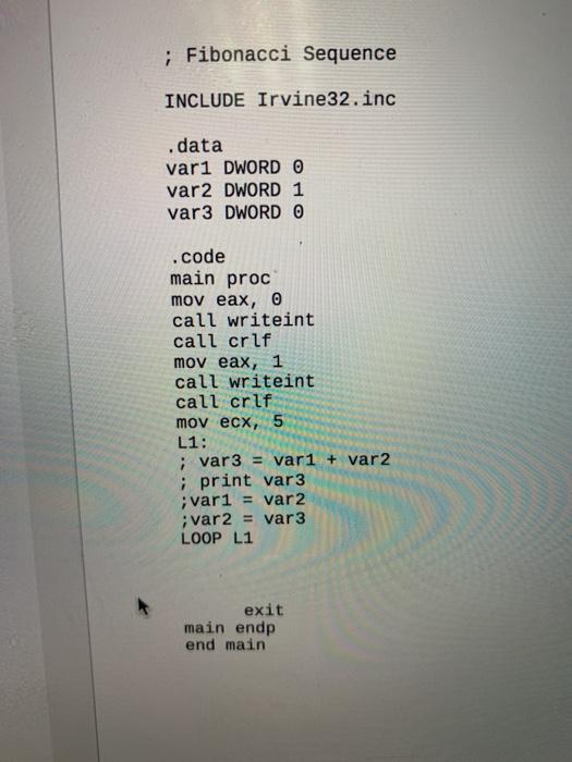 Solved Write a program the produces the first 10 integers of | Chegg.com
