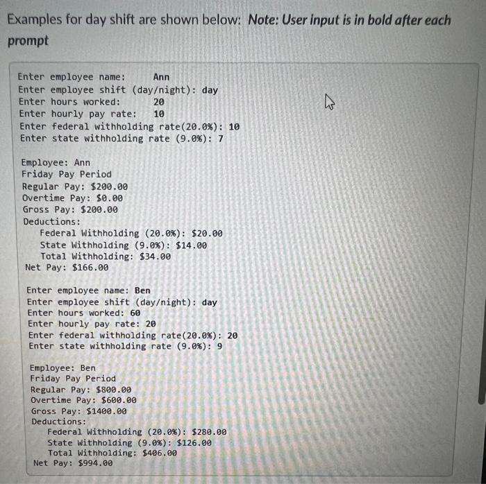 Solved Problem Statement: Update PayrollCalculator.java from | Chegg.com
