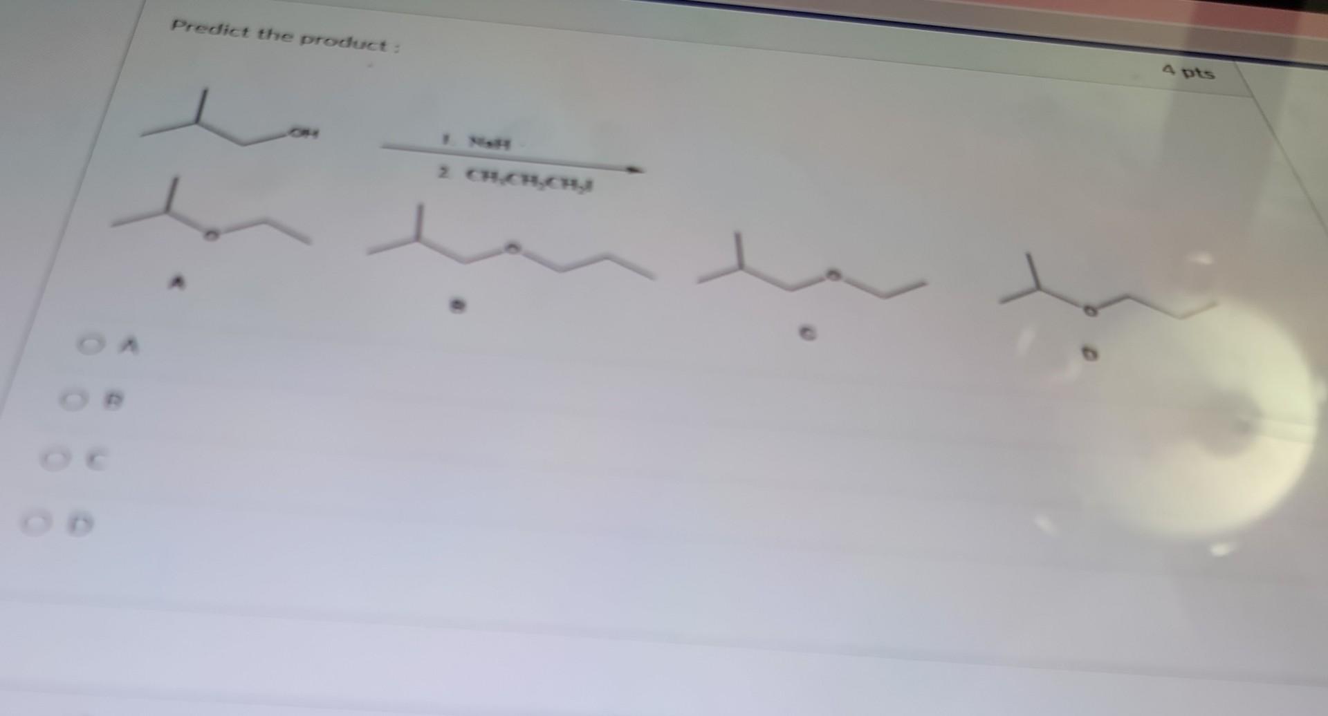 Solved Pick the reagent A. Sia2BH,H2O2,OH B. NaNH3 C. | Chegg.com