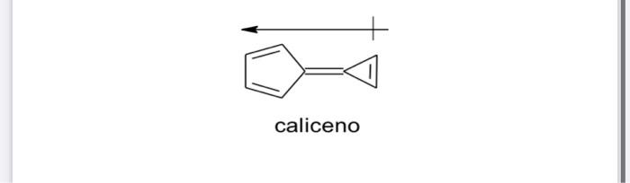 Solved The calicene molecule has a dipole moment different | Chegg.com