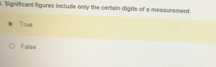 Solved Significant figures include only the certain digits | Chegg.com