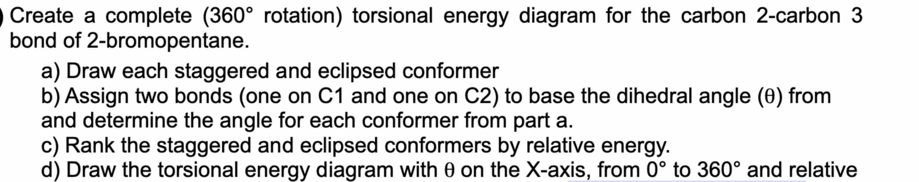 Solved Create a complete ( 360^(@) ﻿rotation) ﻿torsional | Chegg.com