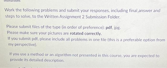 Solved G 1. (5 points) Use the Row Reduction Algorithm to | Chegg.com