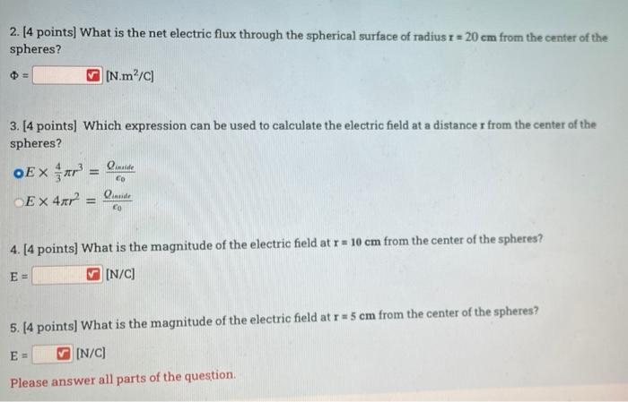 Solved [20 points) The figure shows two concentric | Chegg.com