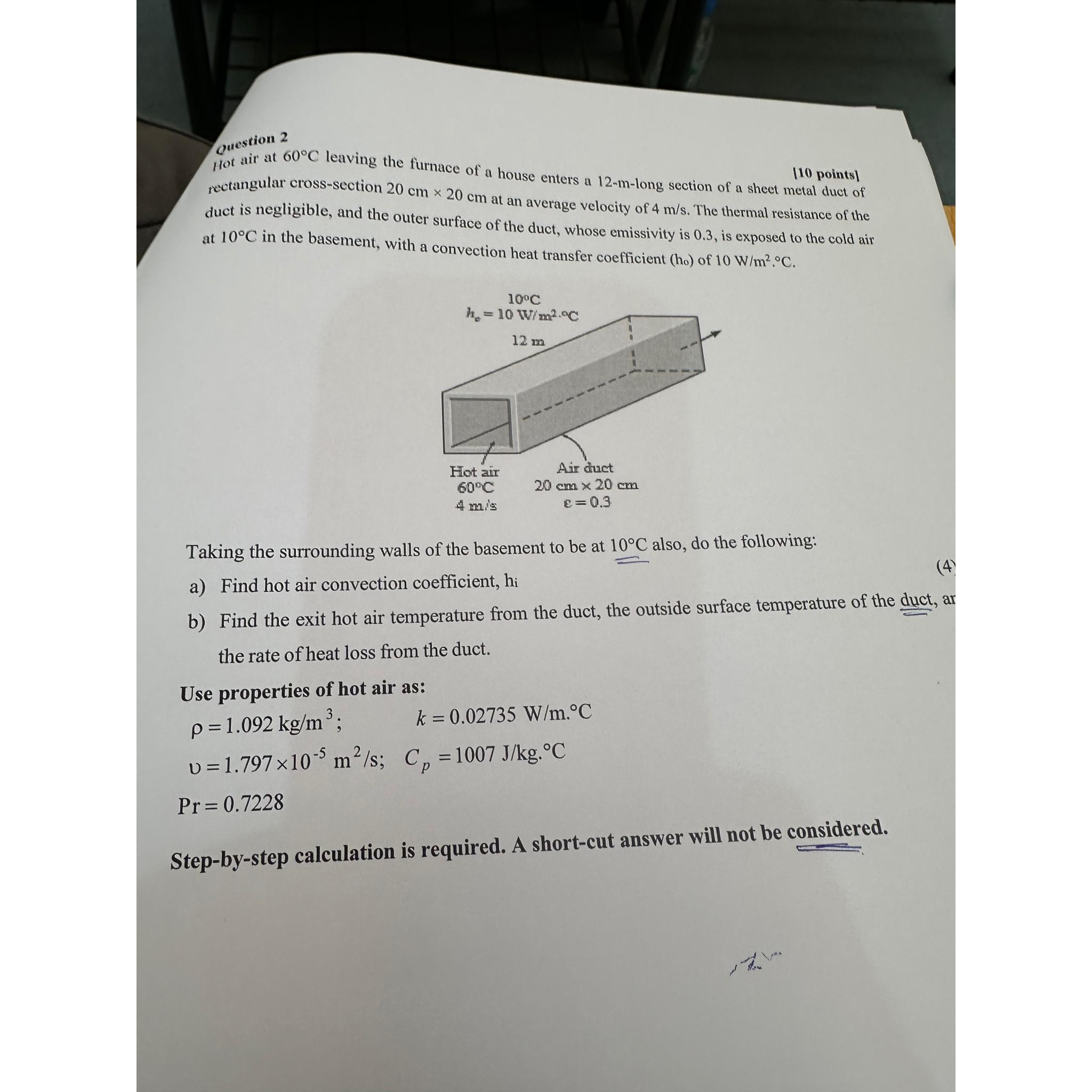 Solved Question 2\\n110 points]\\nfrot ait at 60\\\\deg C | Chegg.com