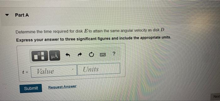 Solved Disk D turns with a constant clockwise angular | Chegg.com