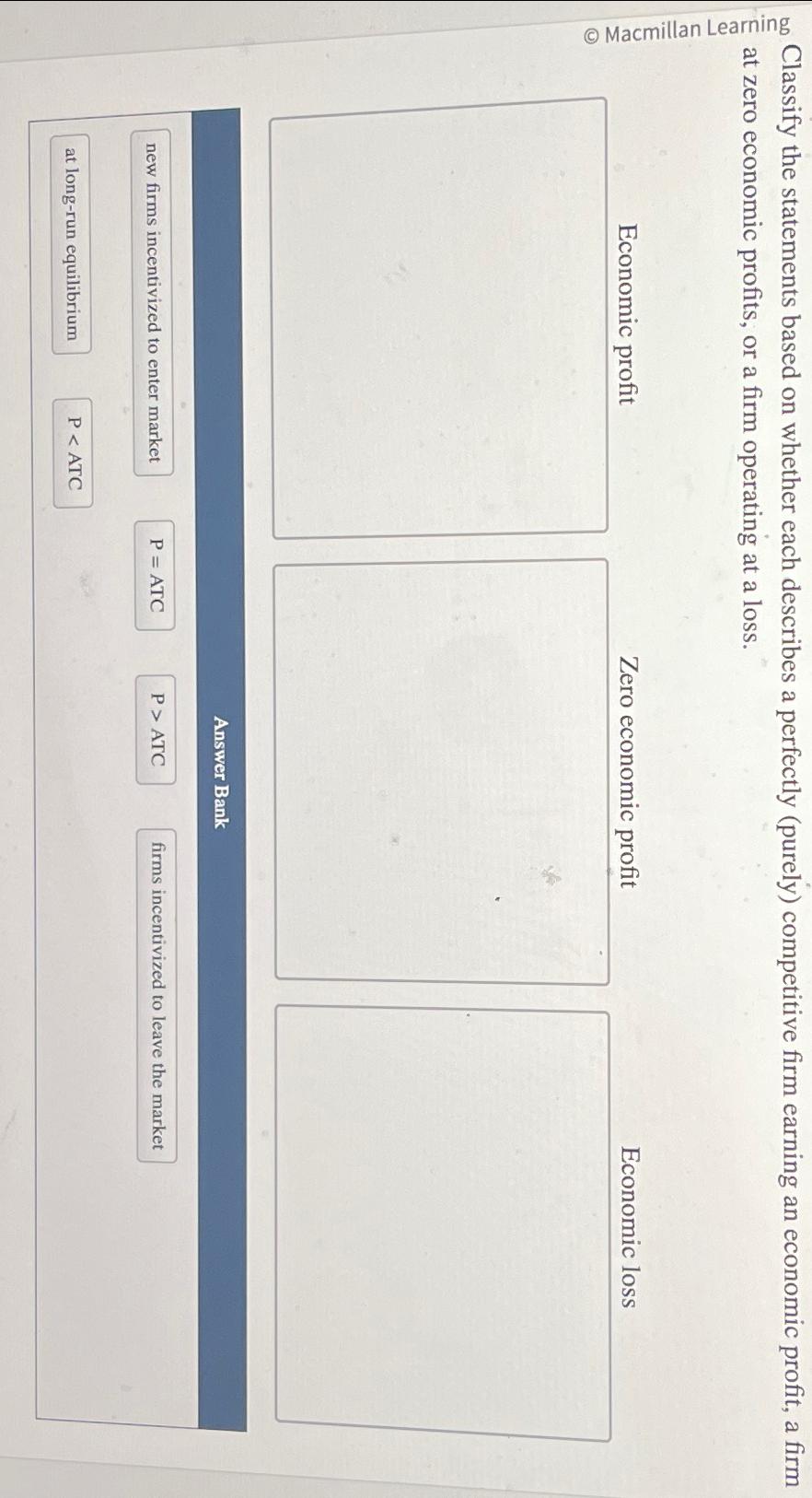 Solved Classify the statements based on whether each | Chegg.com